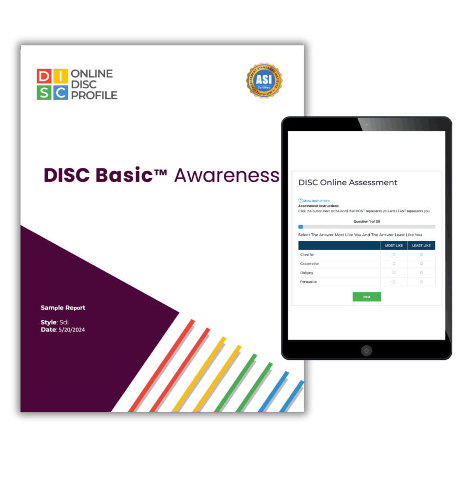 Download and Review DISC Personality Test Sample Reports