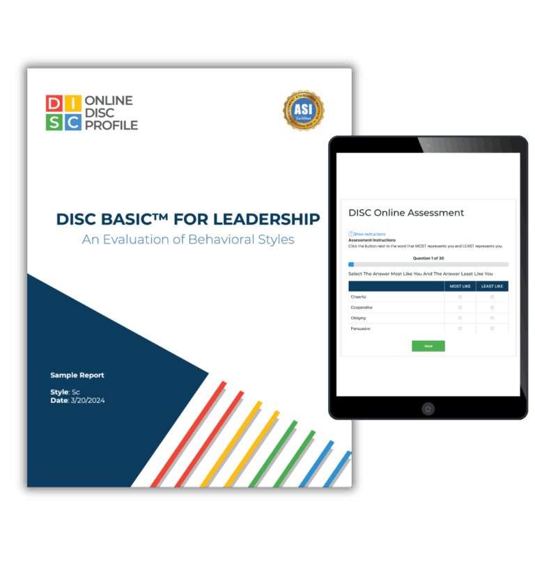 Download and Review DISC Personality Test Sample Reports