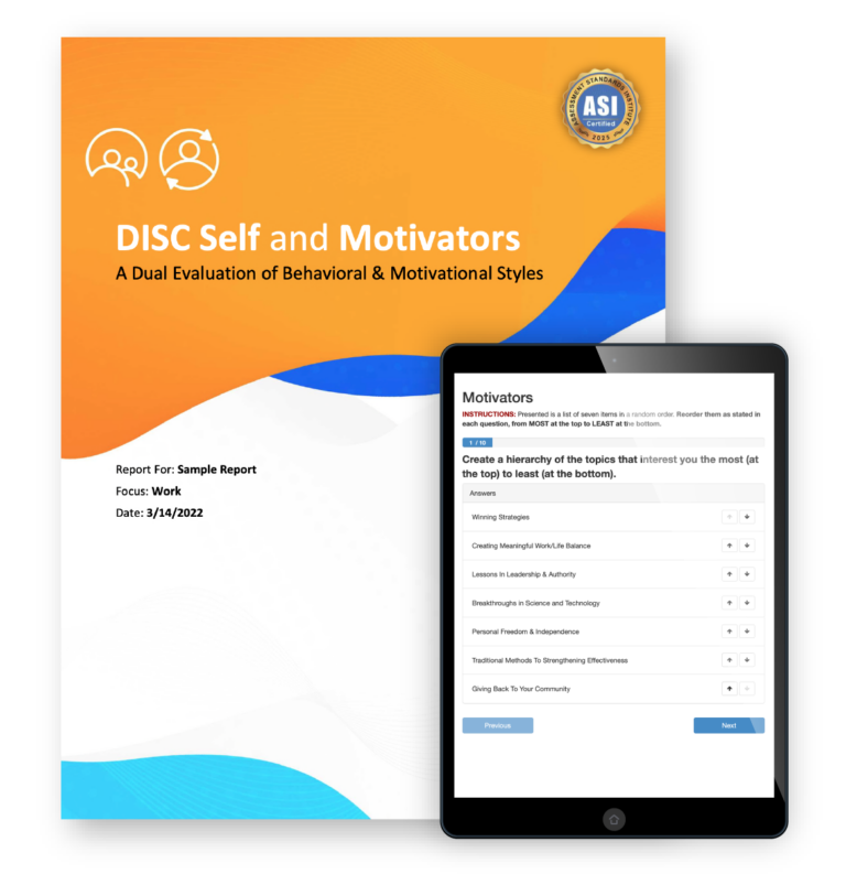 Download and Review DISC Personality Test Sample Reports